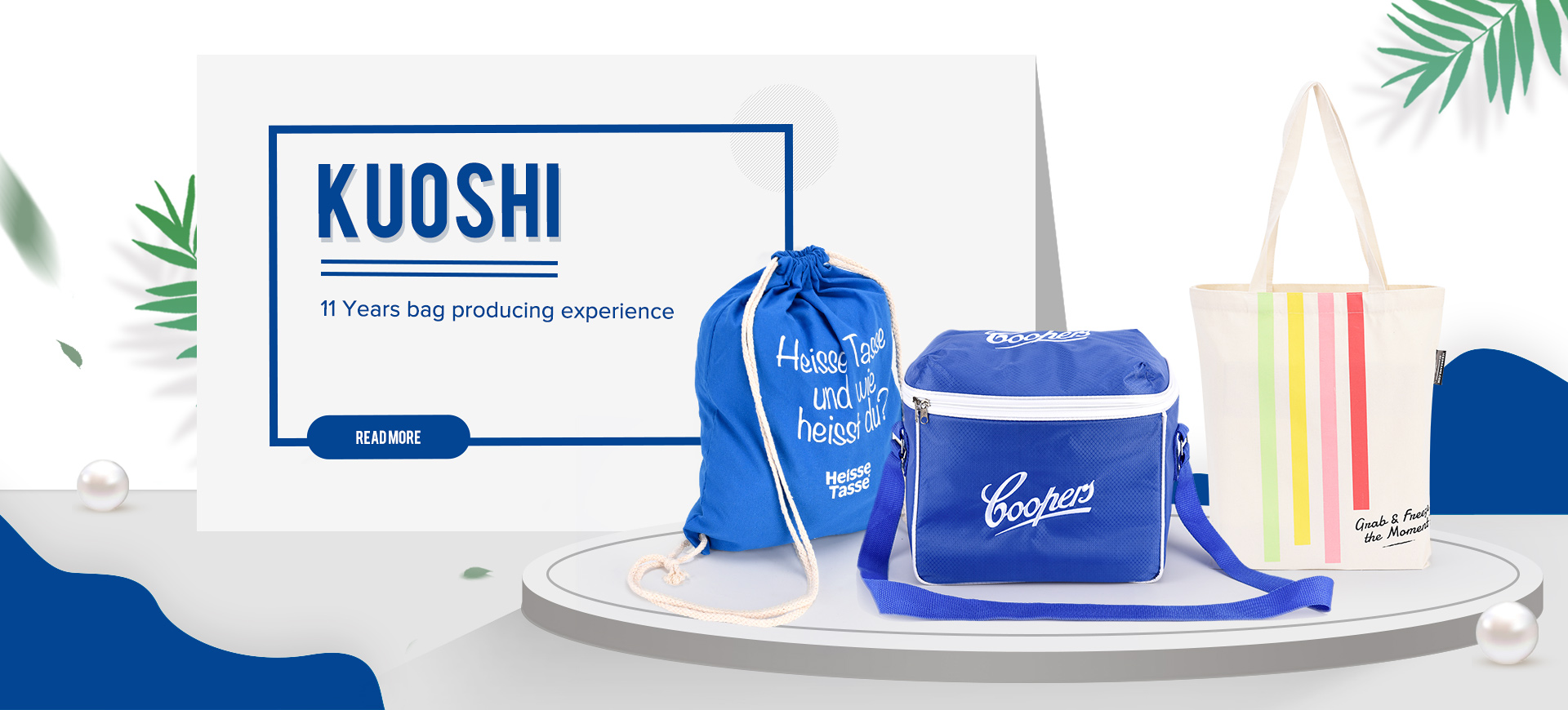 Custom Shopping Bags Wholesale, Cotton Bag Manufacturer | Kuoshi